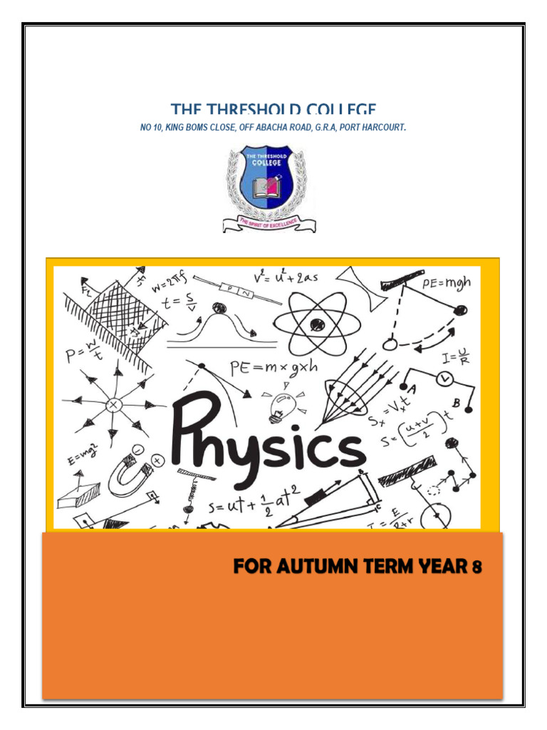 Physics e Notes Year 8 WK 1-3 | PDF | Reflection (Physics) | Light