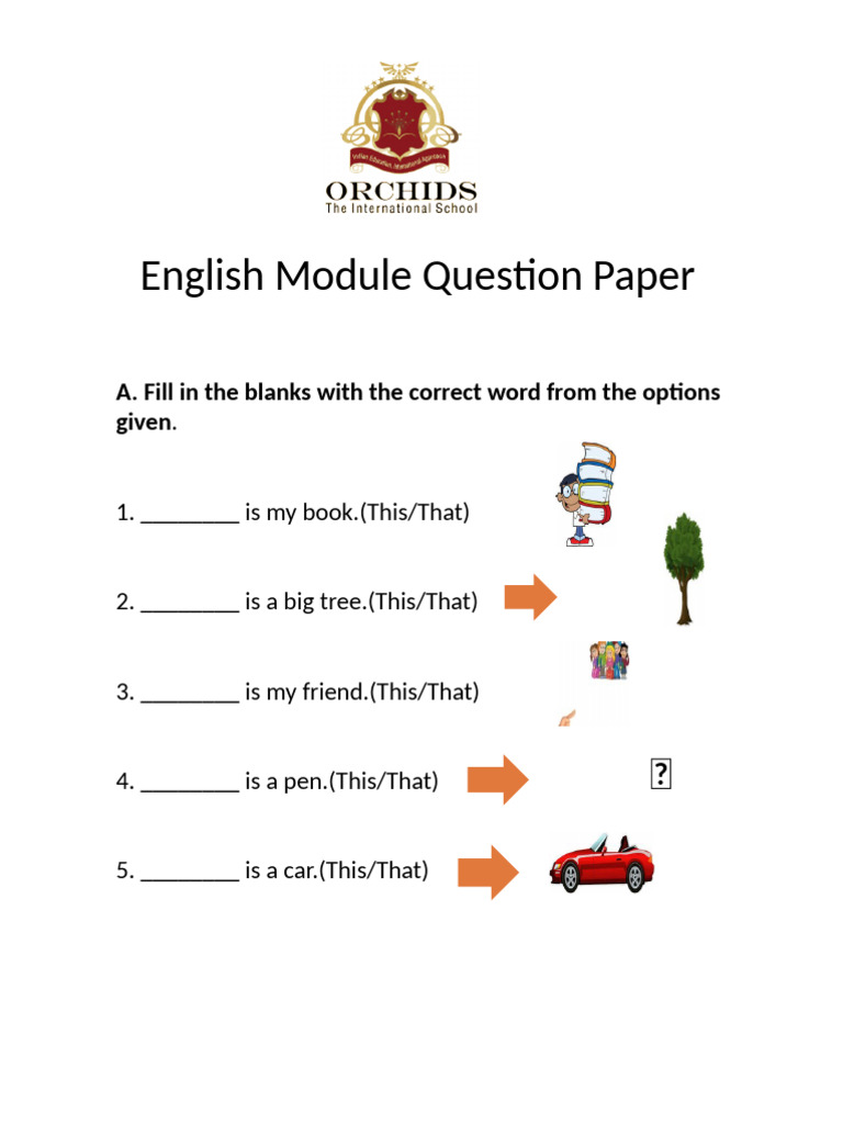 SA1 Module Questionpaper | PDF