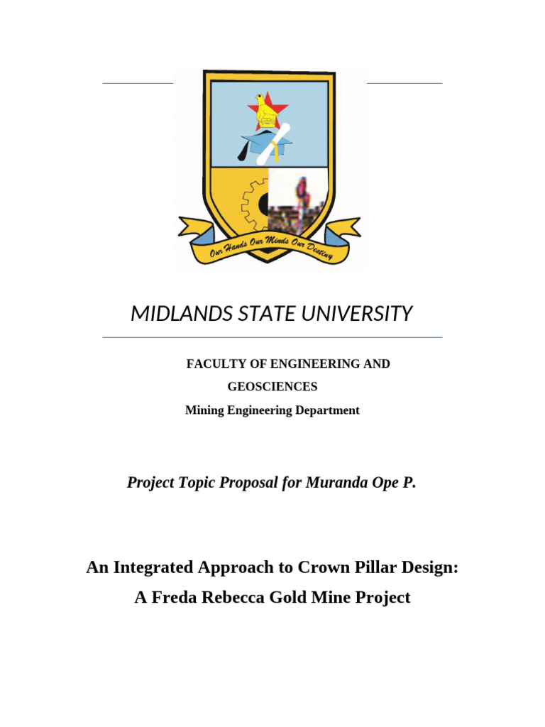 An Integrated Geotechnical and Numerical Modeling Approach To Crown ...