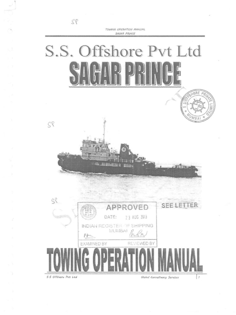 SP - Towing Operation Manual | PDF