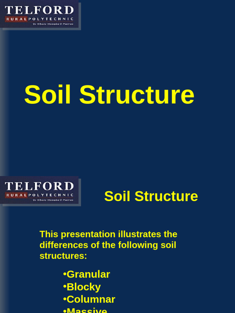 Types of Soil Structures Explained | PDF