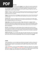 In-Flight Safety Demonstration Script | PDF