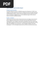 ARAL Program Student Progress Report | PDF | Learning | Teachers