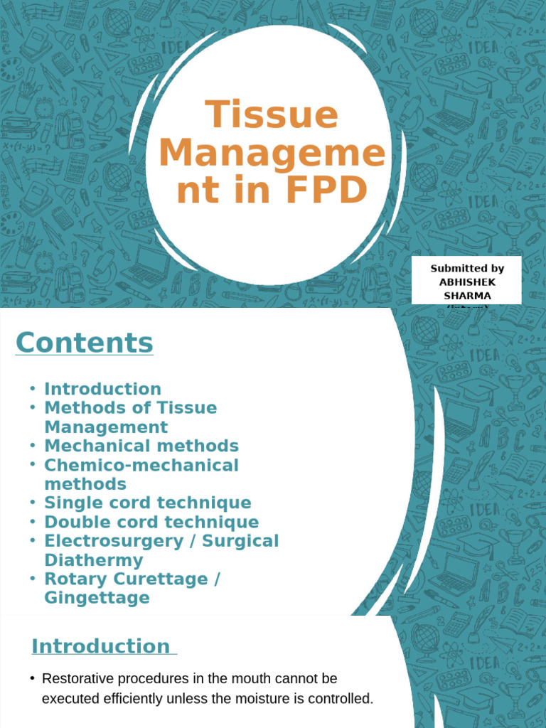 Tissue Management Techniques for FPD | PDF