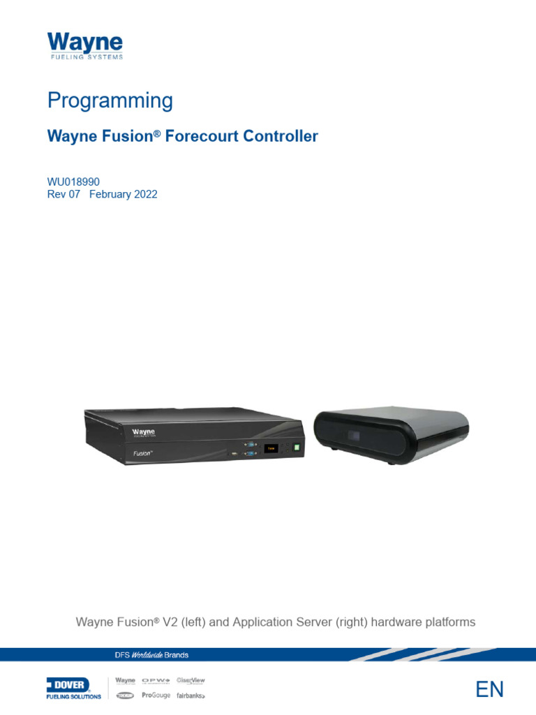 Wayne Fusion Forecourt Controller Manual | PDF | Computer Terminal ...