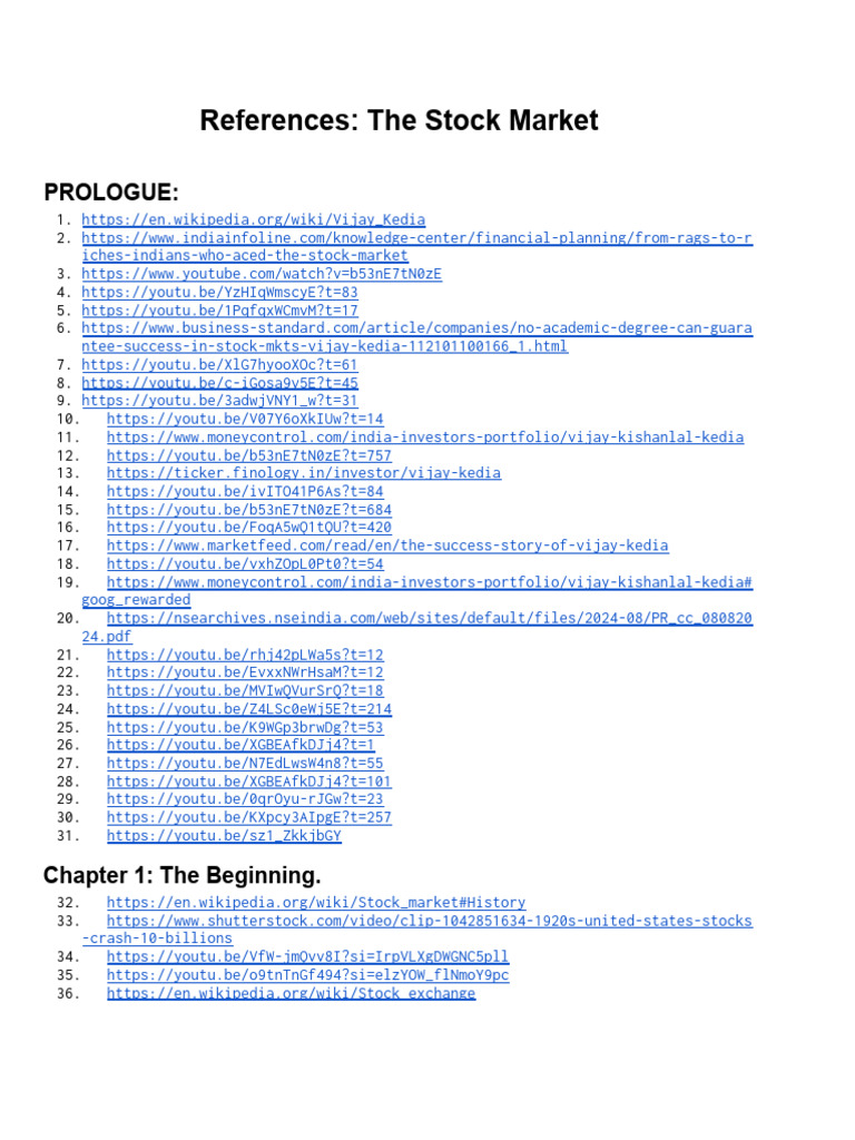 Resources - How The Stock Market Controls Your Life | PDF | Chess ...