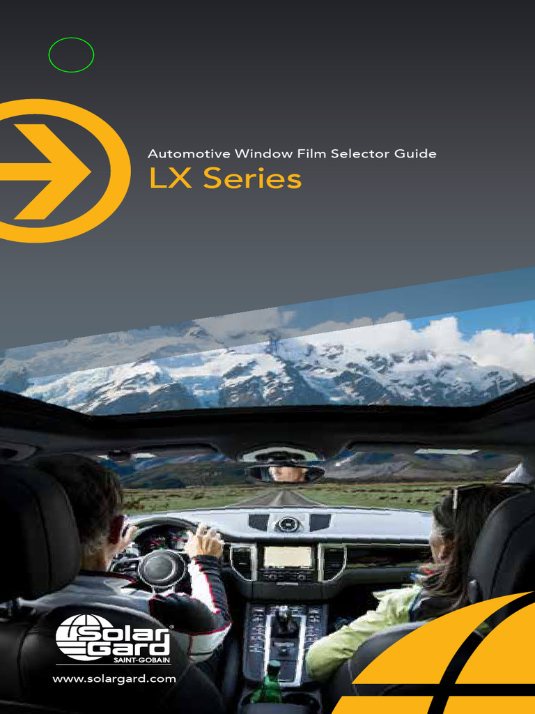 Solar Gard LX Series Specs Overview | PDF | Ultraviolet | Sunscreen