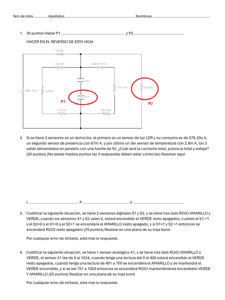Practica Circuitos | PDF