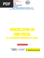 Codes Postaux Senegal