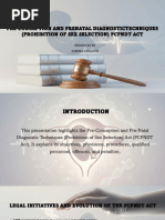 PCPNDT Declaration and Affidavit Form | PDF