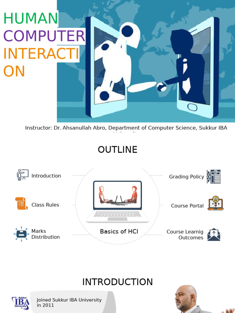 Lecture 1-2 Introduction To Human Computer Interaction (HCI) | PDF | Human–Computer Interaction ...