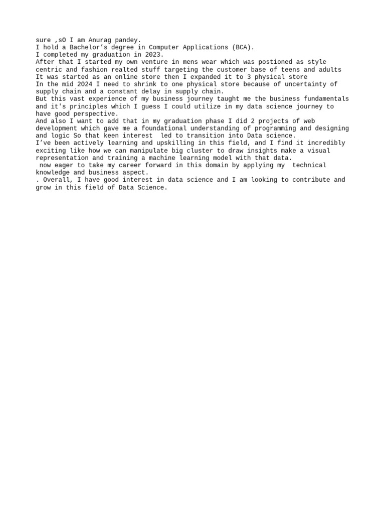 Intro Data Science | PDF