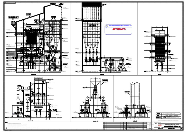Boiler Layout and Elevation Details | PDF | Power (Physics) | Energy ...