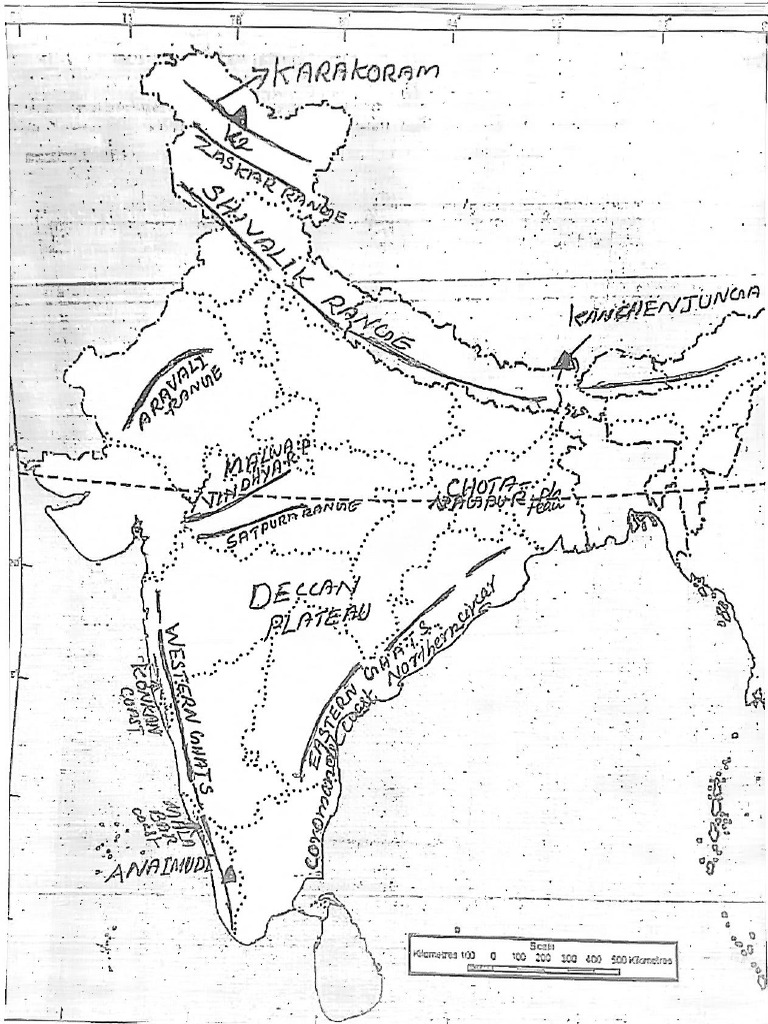 9th. Geo. Chp. 2 Map | PDF