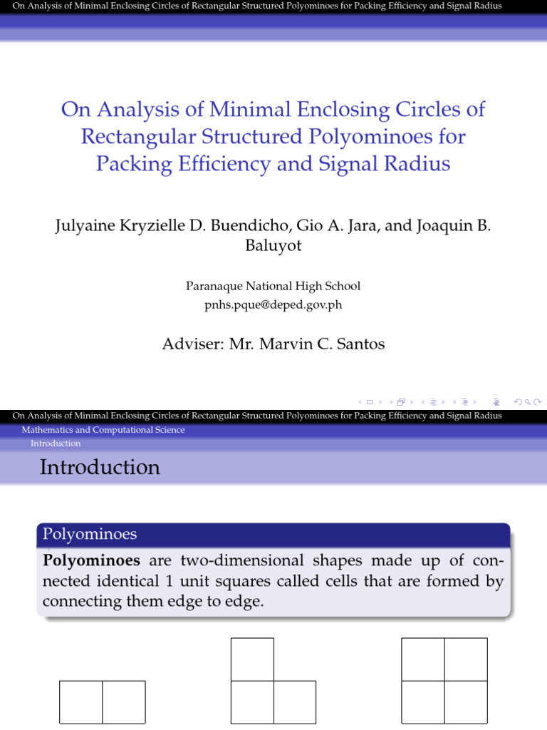 PNHS-Main MCS-T PPT | PDF | Rectangle | Area