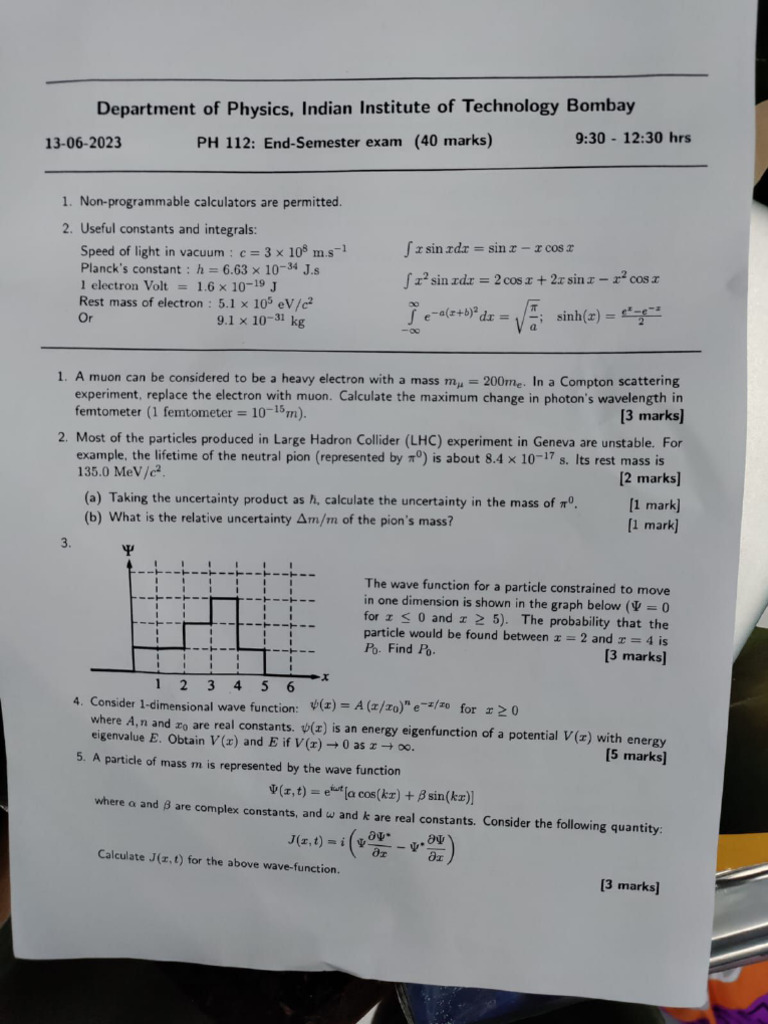 Endsem Questions 2023 | PDF