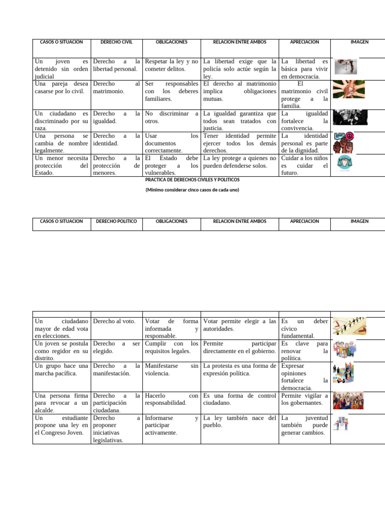 Practica de Derechos Civiles y Politicos - Andrepinto - 30062025 | PDF | Democracia | Ideologías ...