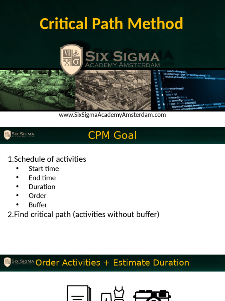 Critical Path Method | PDF
