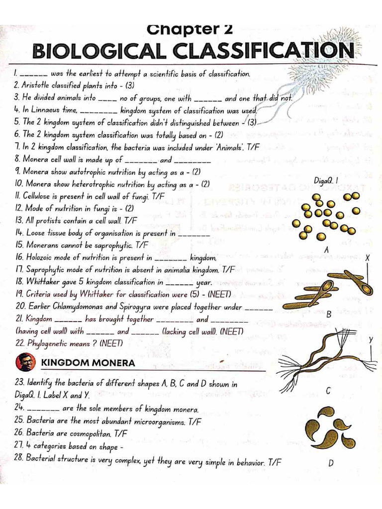 Biological Classification Full | PDF