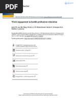 Utrecht Work Engagement Scale (UWES) | PDF