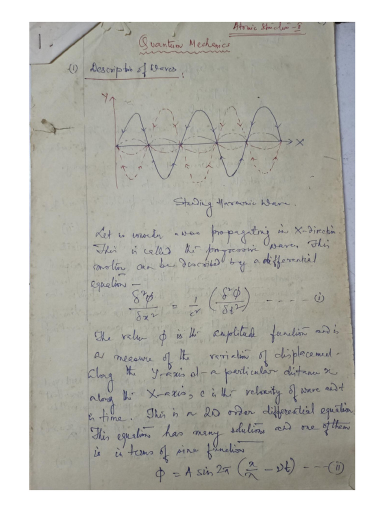 Module 1-Atomic Structure (Part1) | PDF