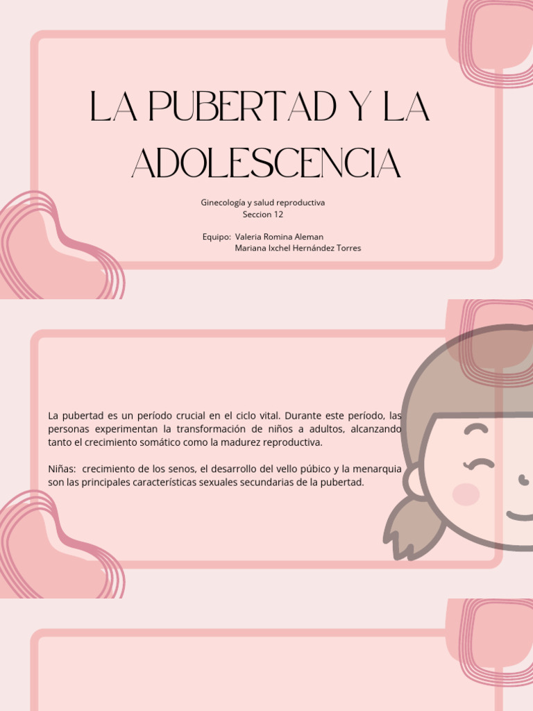 Pubertad y Adolescencia en Niñas | PDF | Hormona luteinizante | Pubertad
