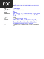 AO3 Formatting Guide for Google Docs | PDF | Typefaces | Paragraph
