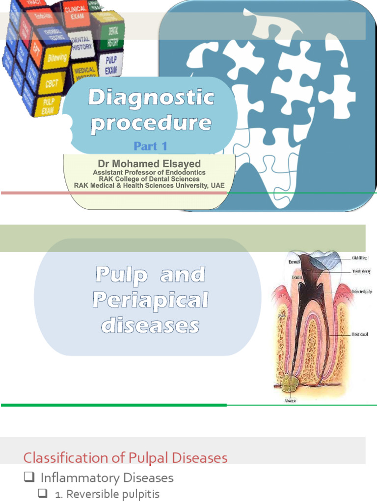 1.diagnosis-Pulp and Periapical Diseases. | PDF | Dental Anatomy ...