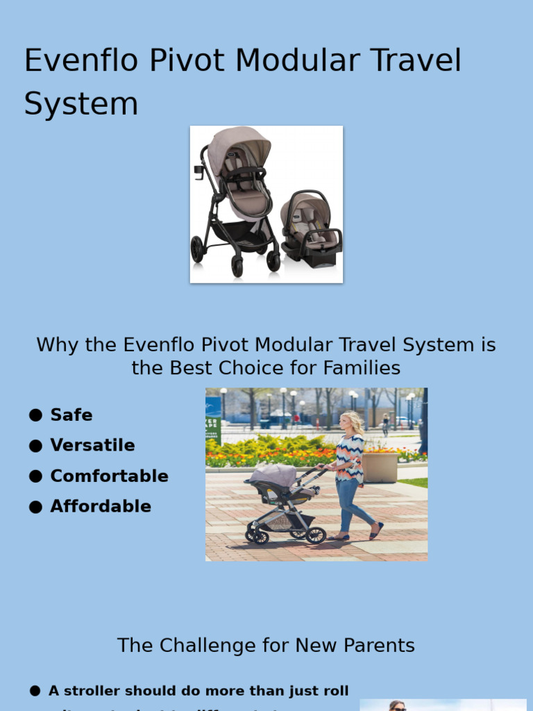 Evenflo Pivot Modular Travel System | PDF