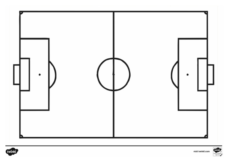 T TP 2669954 Football Pitch Colouring Sheet Ver 1 | PDF