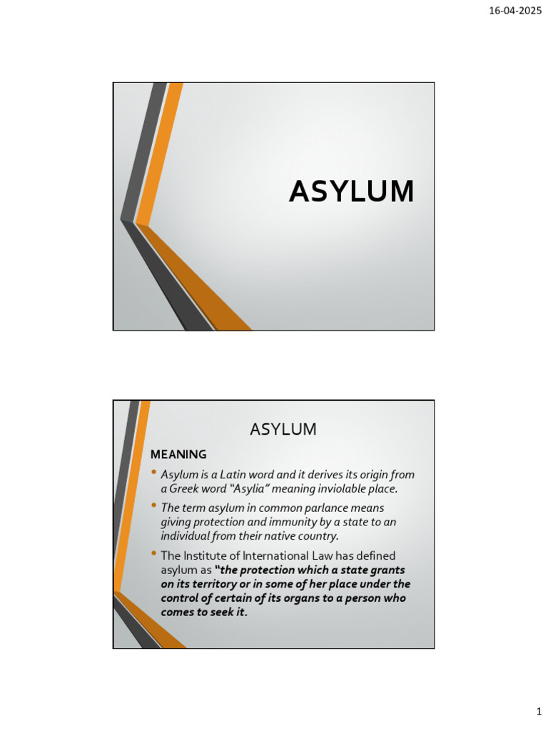 Material 1744971033 Gsms | PDF | Asylum Seeker | Refugee