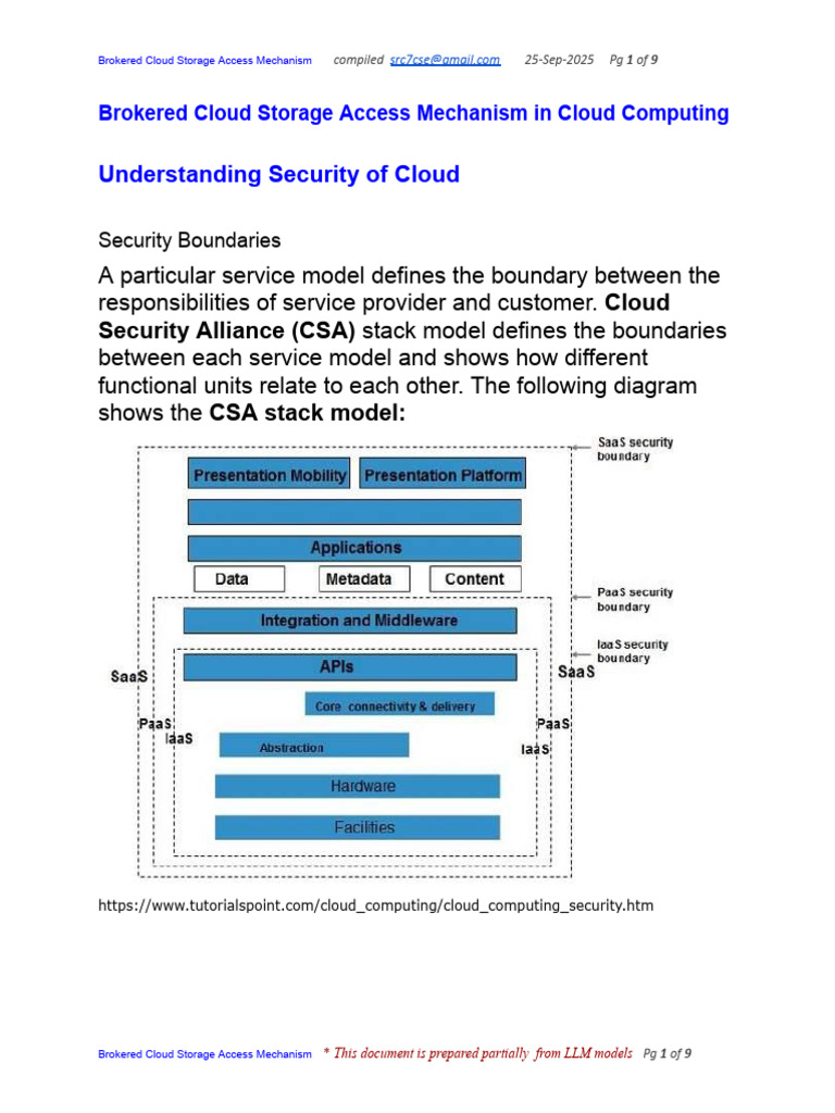 Module3 Full | PDF | Cloud Computing | Computer Data Storage