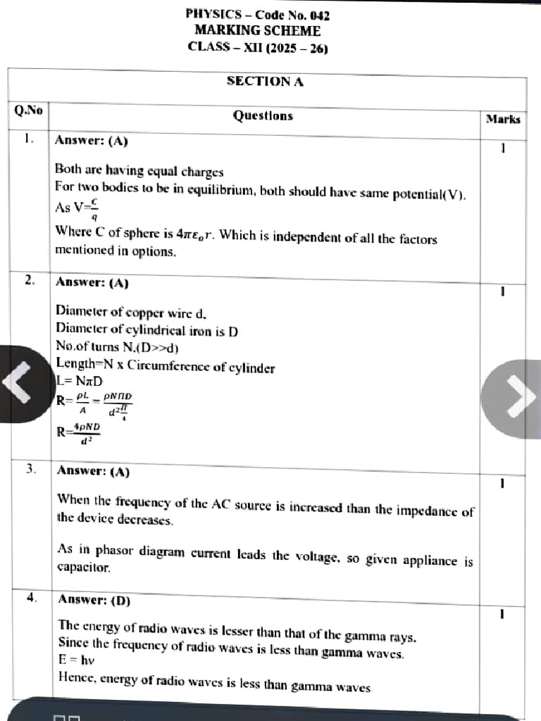 12th_Physics_2025_26_Sample_MS | PDF