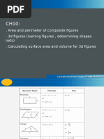 Lateral vs. Surface Area Explained | PDF | Area | Rectangle