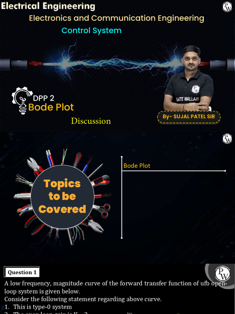 Bode Plot - DPP 02 Discussion Notes | PDF | Resonance | Applied Mathematics