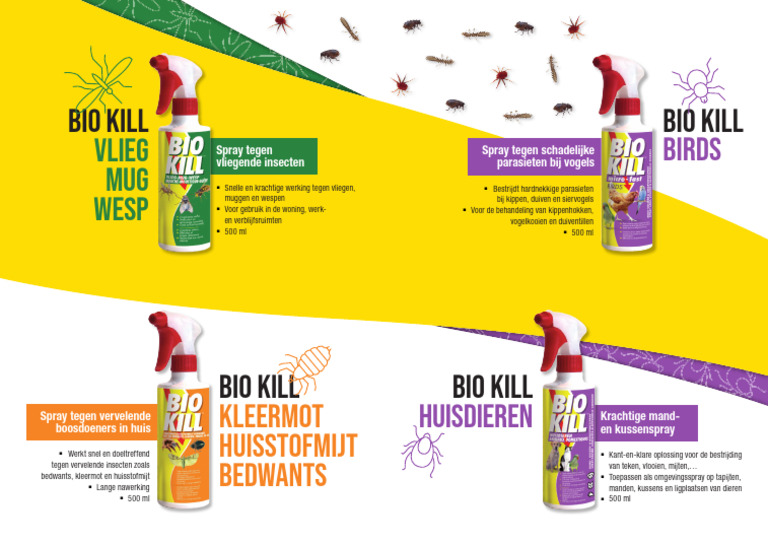 3 - Brochure Nummer Bio Kill - Een Oplossing Voor Elke Insectenplaag | PDF