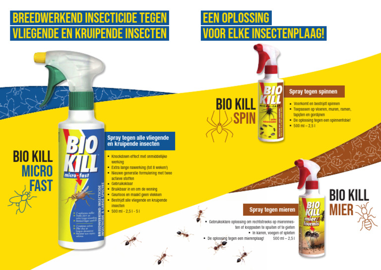 2 - Brochure Nummer Bio Kill - Een Oplossing Voor Elke Insectenplaag | PDF
