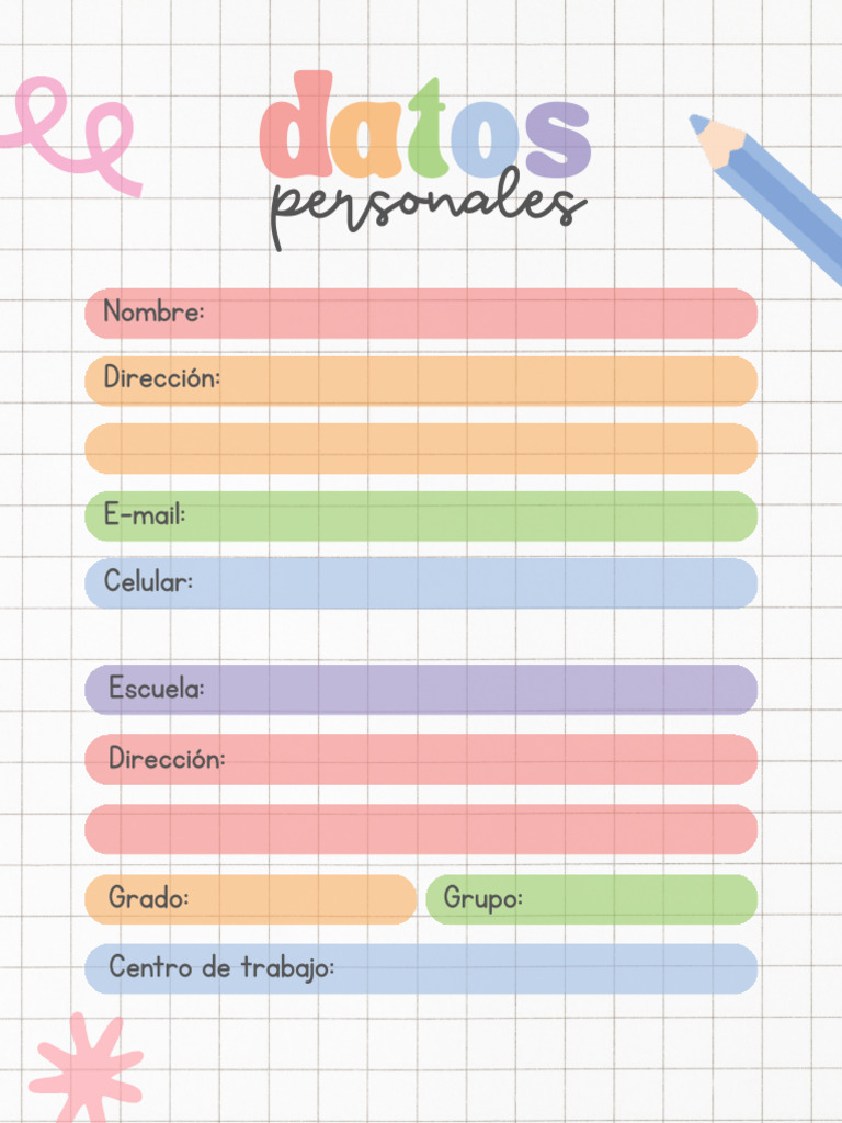 Agenda de Organización Docente para Ciclo Escolar Doodles Felices ...