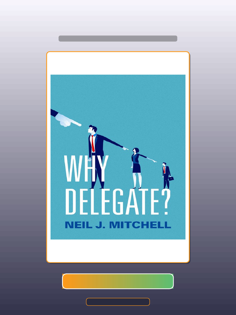Authorized Why Delegate 1st Edition | PDF | Curriculum | Multiple Choice