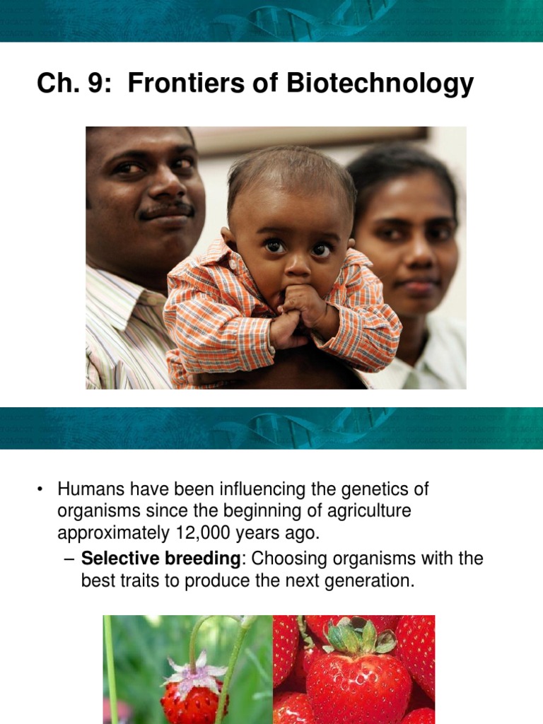 Ch. 9: Frontiers of Biotechnology | PDF | Transgene | Genetic Engineering