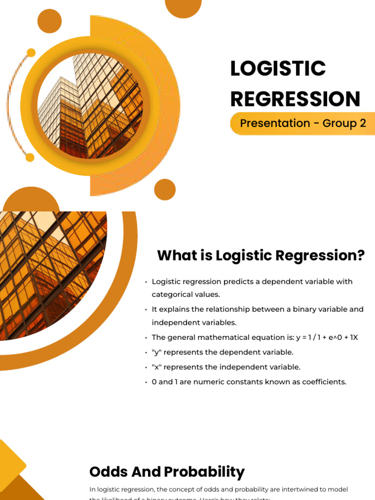Logistic Regression Pdf Logistic Regression Regression Analysis