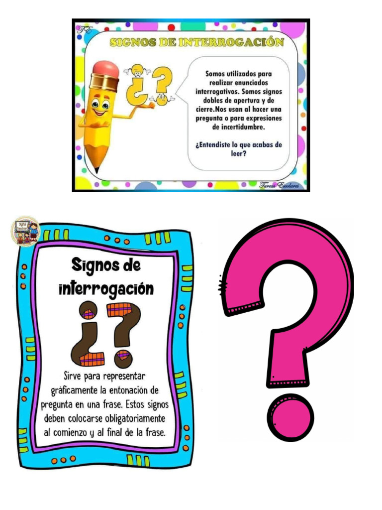 Signos de Interrogacion | PDF