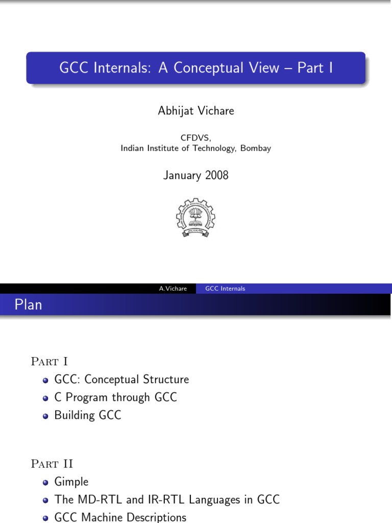 GCC Internals 1 | PDF | Compiler | Parsing GCC Internals 1 | PDF | Compiler | Parsing
