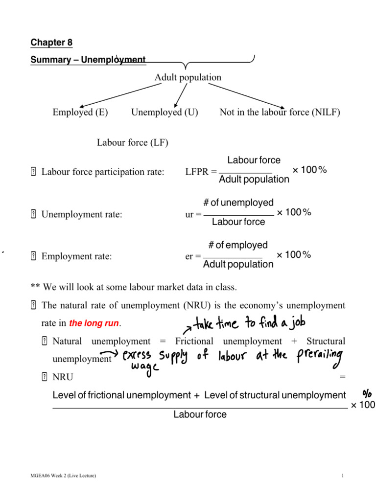 Chapter 8 Lesson Notes | PDF
