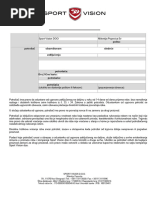 Administrativna Zabrana - Univerzalni Obrazac | PDF