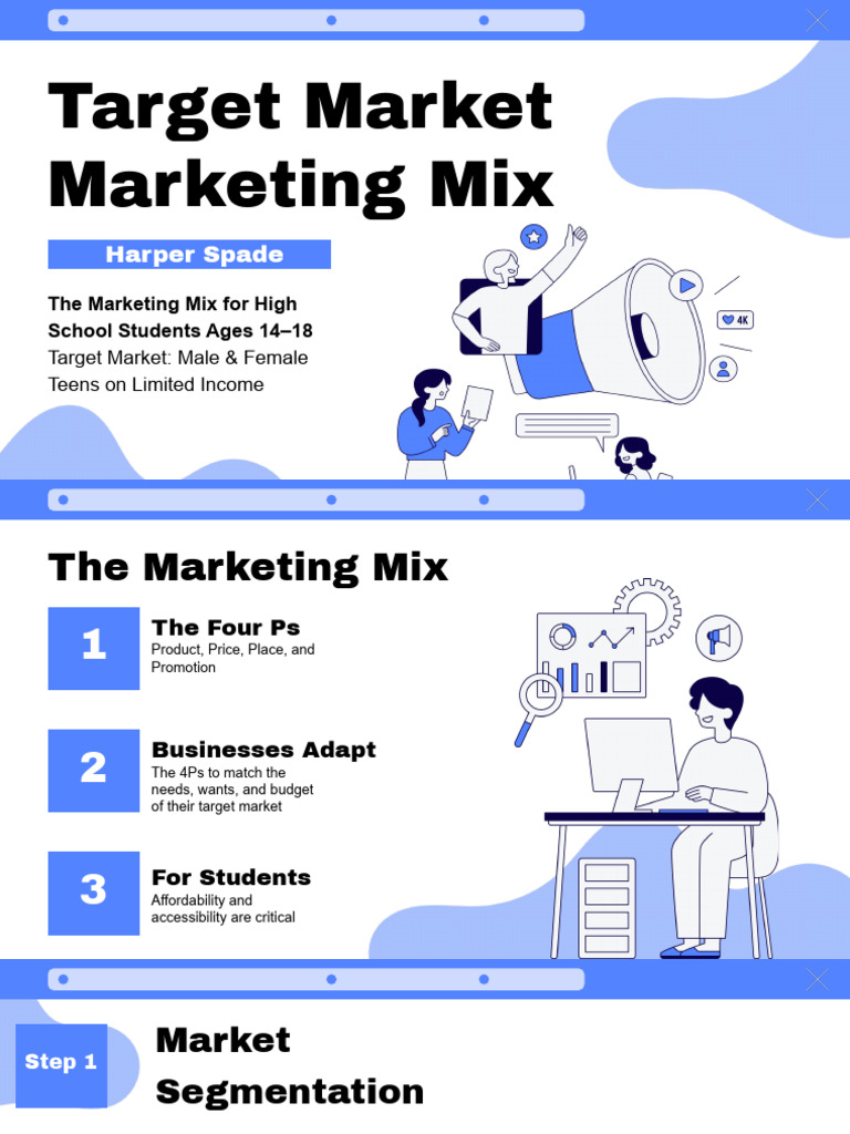 Marketing Mix for Teens on a Budget | PDF | Marketing | Market Segmentation
