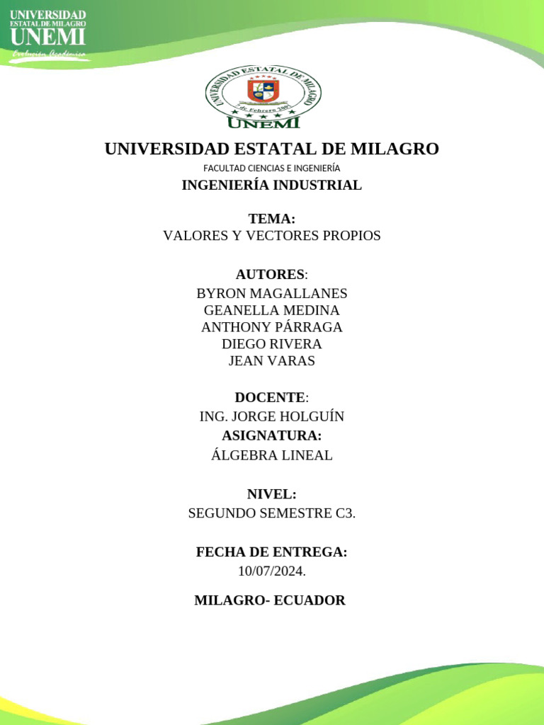 Algebra Lineal | PDF | Espacio vectorial | Vector Euclidiano