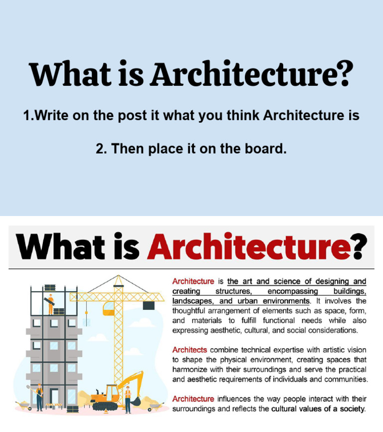 What Is Architecture | PDF