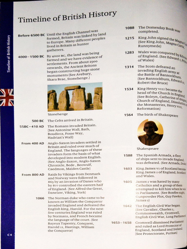 Timeline of British History | PDF