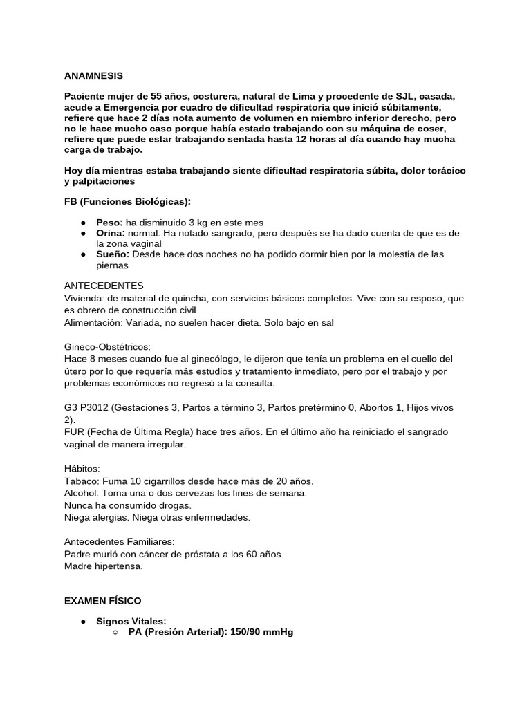 Trombosis Venosa Profunda (TVP) D/C Tromboembolismo Pulmonar (TEP ...